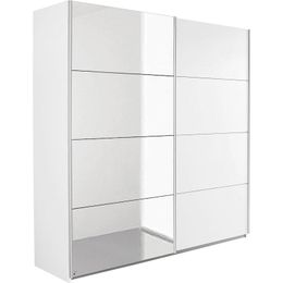Rauch Schwebetürenschrank »Subito Kleiderschrank Bestseller« Schlafzimmerschrank Schrank Garderobe mit 4 Spiegelelementen Weiß