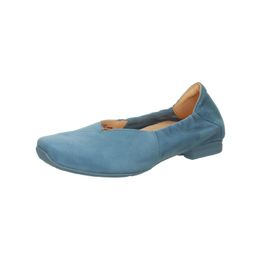 Think! Ballerina »Ballerinas Veloursleder« Denim 40 40 Verschluss: Schlupfschuh