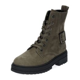 Gabor COMFORT Schnürstiefelette »Stiefelette Nubukleder« Olive 39 39 Verschluss: Schnürung