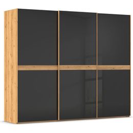 Rauch Schwebet&uuml;renschrank &raquo;Kleiderschrank Schrank Garderobe Schlafzimmerschrank SCALE-LINE&laquo; edle Optik mit Bauchbinde in Korpusfarbe mit Glasfront 