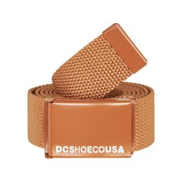 DC Shoes Synthetikgürtel »Web« Golden Brown Einheitsgröße Einheitsgröße Stoff: Polyester-Gurtband