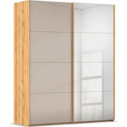 Rauch Schwebet&uuml;renschrank &raquo;Kleiderschrank Schrank Garderobe Schlafzimmerschrank SCALE-FYRA&laquo; edle viergeteilte T&uuml;ren Spiegel/Glas-Mix viele Farben MADE