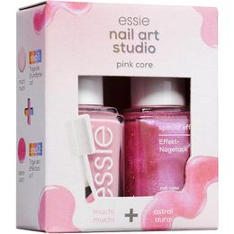 essie Damen essie Nagellack-Set &raquo; Nagellack Nail Art Studio Set&laquo; mit nat&uuml;rlichen Inhaltsstoffen pink