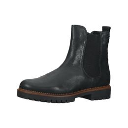 Gabor COMFORT Stiefelette »Stiefelette Leder/Textil« Schwarz Kombi 37 37 Verschluss: Reißverschluss