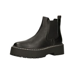 Steve Madden Stiefelette »Stiefelette Leder/Textil« Schwarz 39 39 Verschluss: Schlupfschuh