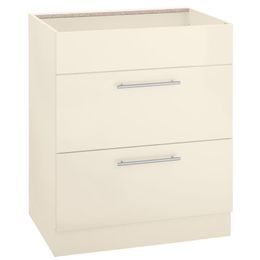 Wiho-K&uuml;chen WIHO K&Uuml;CHEN Kochfeldumbauschrank &raquo;Flexi2&laquo; Front und Korpus: Magnolia