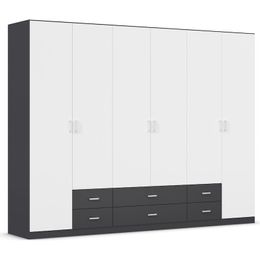 Rauch Dreht&uuml;renschrank &raquo;Kleiderschrank Schrank Garderobe W&auml;scheschrank GAMMA in 3 Breiten&laquo; mit 6 Schubladen, in schlichtem Design TOPSELLER MADE IN 