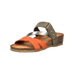 IGI&CO IGI & CO Pantolette »Pantoletten Nubukleder« Orange 36 36 Verschluss: Klettverschluss