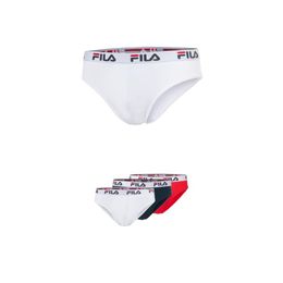 Fila Slip »MAN BRIEF« 3er Pack, mit elastischem Logobund WHITE NAVY RED XXL XXL BRIEF von Fila