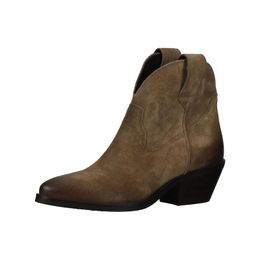 Lazamani Stiefelette &raquo;Stiefelette Leder&laquo; Sand 36 36 Verschluss: Schlupfschuh