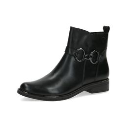 Caprice Stiefelette »Stiefelette Leder« Schwarz 40,5 40,5 Verschluss: Reißverschluss
