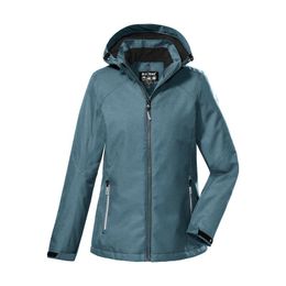 Killtec Outdoorjacke »KOW 142 WMN JCKT« Wind- und wasserdichte Damenjacke, atmungsaktiv, abnehmbare Kapuze blau 42 42 Funktionsjacke mit...