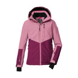 Killtec Skijacke »KSW 207 GRLS SKI JCKT« Wasserdichte, atmungsaktive Kinderjacke mit reflektierenden Details hellrosa 128 128 Kids Skijacke in...