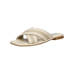 Steve Madden Pantolette »Pantoletten Textil« Creme 39 39 Verschluss: Schlupfschuh