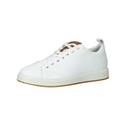 IMac Sneaker &raquo;Sneaker Leder&laquo; Wei&szlig;/Braun 45 45 Verschluss: Schn&uuml;rung