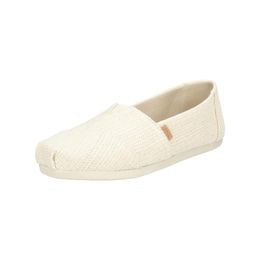 Toms Shoes TOMS Slipper &raquo;Slipper Textil&laquo; Natural 40 40 Verschluss: Schlupfschuh