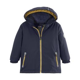 FIRST INSTINCT BY Killtec Outdoorjacke »FIOW 27 MNS JCKT« Wasserdichte, atmungsaktive Kinderjacke mit Fleece und Reflektoren dunkelblau 86/92 86/92...