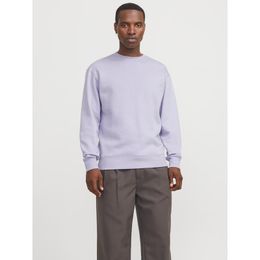 Jack & Jones JACK & JONES Sweatshirt »JJESTAR BASIC SWEAT CREW NECK NOOS« mit Rundhalsausschnitt Languid Lavender L L Herren-Sweatshirt von Jack & Jones