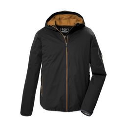Killtec Softshelljacke »KOS 326 MN SFTSHLL JCKT« Leichte, wasserabweisende Herren-Softshelljacke mit abzippbarer Kapuze anthra L L wasserabweisend...