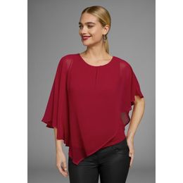Laura Scott Chiffonbluse für festliche Anlässe rot 38 38 Elegantes Blusentop von Laura Scott