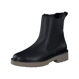 Paul Green Stiefelette »Stiefelette Leder/Textil« Schwarz 40 40 Verschluss: Reißverschluss