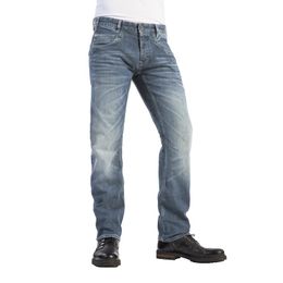 HERO by John Medoox 5-Pocket-Jeans »Baxter Denim Relaxed Fit« Relaxed Fit Casual Clean Wash Denim Jeans für Herren bluegrey 34 - Länge 32 Länge 32...