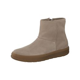 Paul Green Stiefelette »Stiefelette Veloursleder« Beige 43 43 Verschluss: Reißverschluss