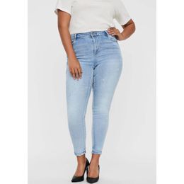 Vero Moda CURVE Skinny-fit-Jeans »VMPHIA HR SKINNY J GU3162 CURVE NOOS« Light Blue Denim 50 - Länge 32 Länge 32 50 Skinny-fit-Jeans mit hoher...