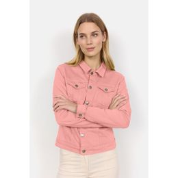 soyaconcept Jeansblazer &raquo;SC-ERNA 2&laquo; Jeansjacke in taillierter Form und sch&ouml;nen Farben PEACH PINK L L Klassische Jeansjacke von soyaconcept