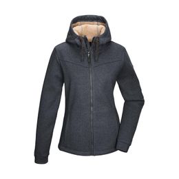 G.I.G.A. by Killtec G.I.G.A. DX BY KILLTEC Fleecejacke &raquo;GW 38 WMN KNTFLC JCKT&laquo; Strickfleecejacke mit Teddyfutter, verstellbarer Kapuze, Kinnschutz navy 46 46 Damen...