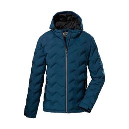 Killtec Steppjacke »KOW 119 MN QLTD JCKT« Wasser- und windabweisende Jacke mit verstellbarer Kapuze dunkelpetrol L L Jacke in Daunenoptik mit...