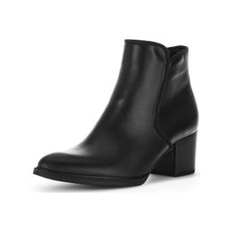 Gabor COMFORT Stiefelette »Stiefelette Glattleder« Schwarz 40,5 40,5 Verschluss: Reißverschluss