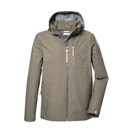 G.I.G.A. by Killtec G.I.G.A. DX BY KILLTEC Softshelljacke &raquo;GS 7 MN SFTSHLL JCKT&laquo; Herren Softshelljacke: wasserabweisend, abnehmbare Kapuze helloliv L L Herren...