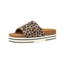 Shepherd Hausschuh »Hausschuhe Wolle« Leopard 40 40 Verschluss: Schlupfschuh