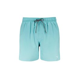 Puma Badeshorts »SWIM MEN MEDIUM LENGTH SWIM SHORTS« High-Tech Reißverschluss an der Gesäßtasche, Seitentaschen mint L - N-Gr N-Gr L Herrenbadehose...