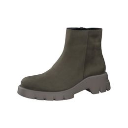 Paul Green Stiefelette »Stiefelette Nubukleder« Olive 38 38 Verschluss: Reißverschluss