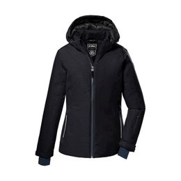 Killtec Skijacke »KSW 111 WMN SKI JCKT« Wasserdichte Jacke mit 10.000 mm Wassersäule und abnehmbarer Kapuze schwarz 46 46 Funktionsjacke mit...
