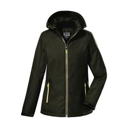 Killtec Outdoorjacke »KOW 142 WMN JCKT« Wind- und wasserdichte Damenjacke, atmungsaktiv, abnehmbare Kapuze olivgrün 42 42 Funktionsjacke mit...