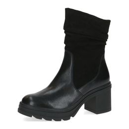 Caprice Stiefelette »Stiefelette Leder« Schwarz 36 36 Verschluss: Reißverschluss