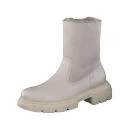 Paul Green Stiefelette »Stiefelette Leder/Textil« Hellbeige 42,5 42,5 Verschluss: Reißverschluss