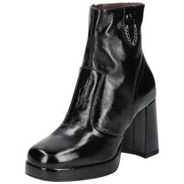 Nero Giardini High-Heel-Stiefelette »Stiefelette Nappaleder« Schwarz Lack 41 41 Verschluss: Reißverschluss