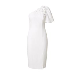 Adrianna Papell Kleid Damen Gr&ouml;&szlig;e 34 hellbeige Sommerkleid