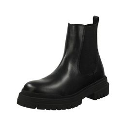 Bullboxer Ankleboots »Stiefelette Leder/Textil« Schwarz 40 40 Verschluss: Schlupfschuh