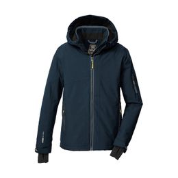 Killtec Skijacke »KSW 202 BYS SKI JCKT« Wasserdichte Kinder-Skijacke mit verstellbarer Kapuze und Schneefang nachtblau 140 140 Skijacke für Kids...