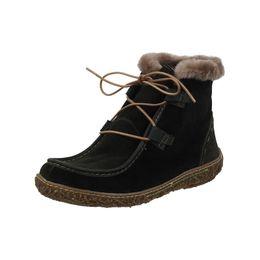 El Naturalista Schnürstiefelette »Stiefelette Veloursleder« Schwarz 39 39 Verschluss: Schnürung