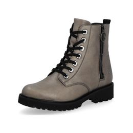 Remonte Schnürstiefelette »Stiefelette Glattleder« Silber 36 36 Verschluss: Schnürung