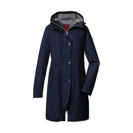 G.I.G.A. by Killtec G.I.G.A. DX BY KILLTEC Regenmantel »GS 101 WMN PRK« Wasser- und winddichter Damen Regenparka mit verstellbarer Taille navy 44 44 wetterfester...