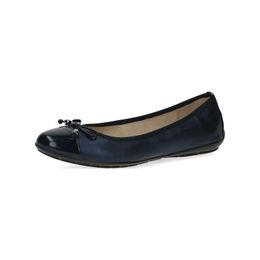 Caprice Ballerina &raquo;Ballerinas Leder/Textil&laquo; Navy 37 37 Verschluss: Schlupfschuh