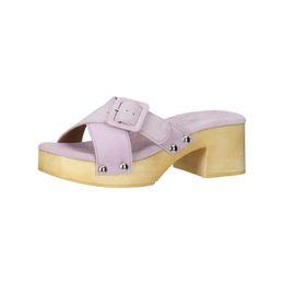 Lazamani Clog »Clogs Leder« Lilac 41 41 Verschluss: Schlupfschuh