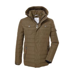 G.I.G.A. by Killtec G.I.G.A. DX BY KILLTEC Steppjacke »GW 43 MN QLTD JCKT« Wasser- und windabweisende Jacke mit abnehmbarer Kapuze braun L L Herren Funktionsjacke in...